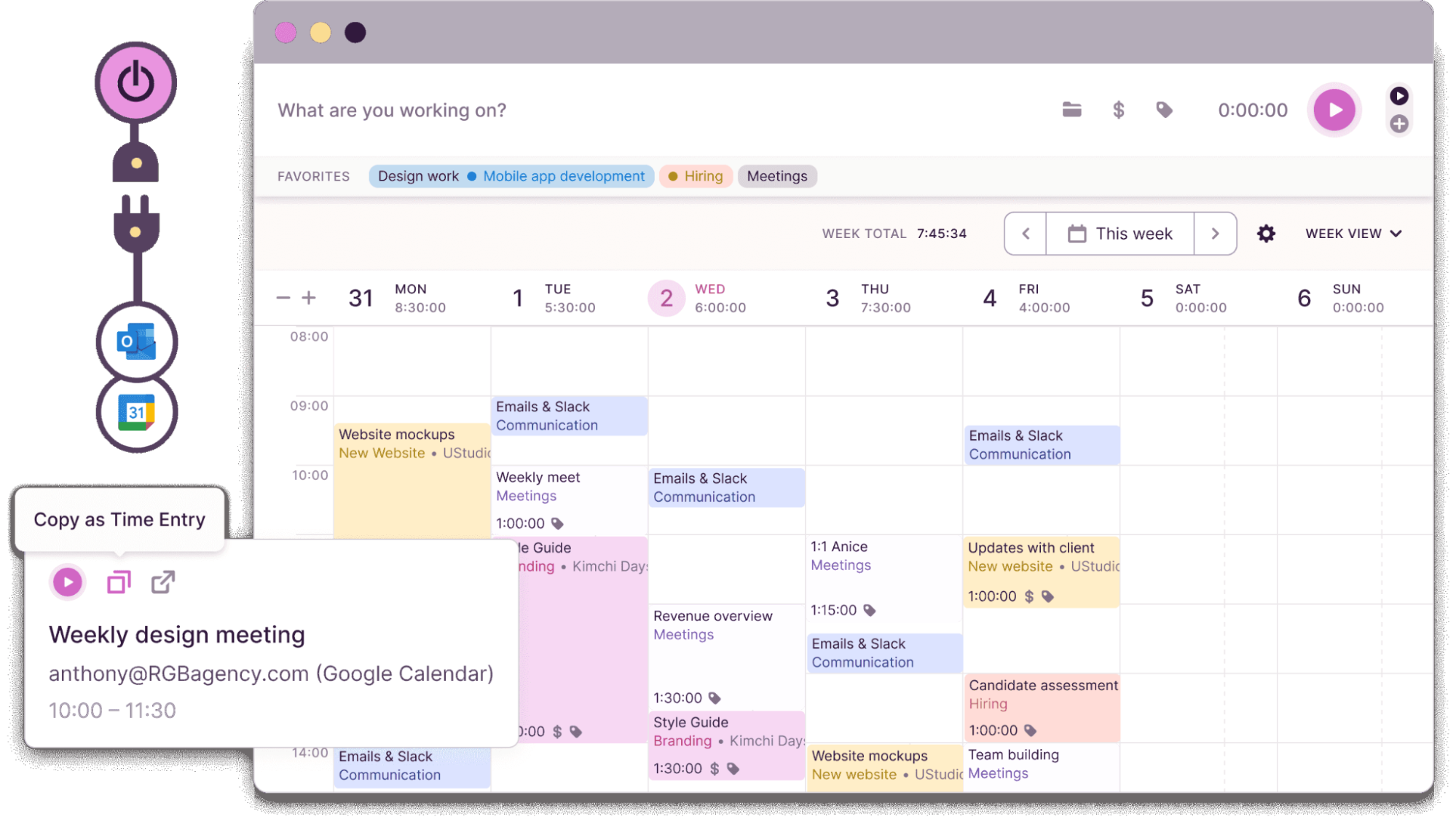 10 Best Mac Time Tracking Software Week Plan
